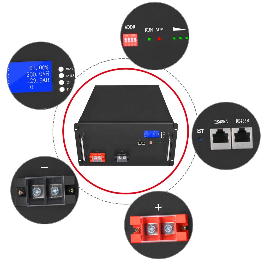 Solar Server Rack - Energy Dawnice