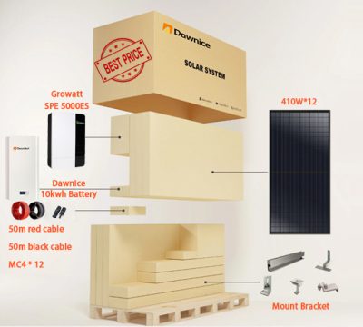5KVA Off Grid Solar System 5Kw With 10Kwh Lithium Battery - Energy Dawnice