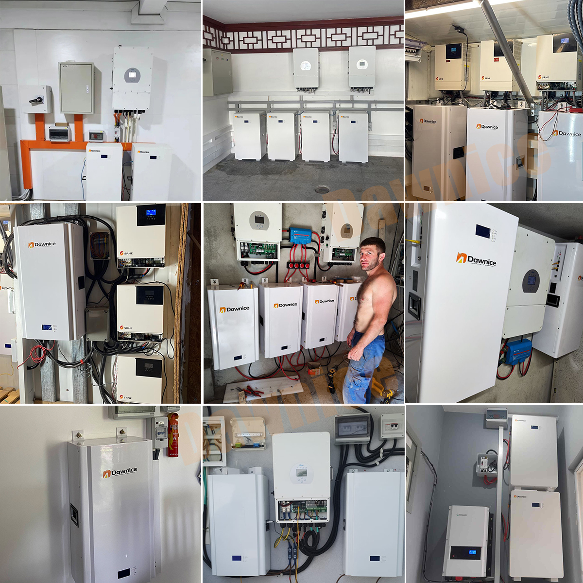 Wall-Mounted Lithium Ion Battery - Energy Dawnice