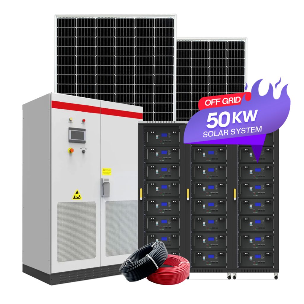 50 Kw Off Grid Solar System - Energy Dawnice