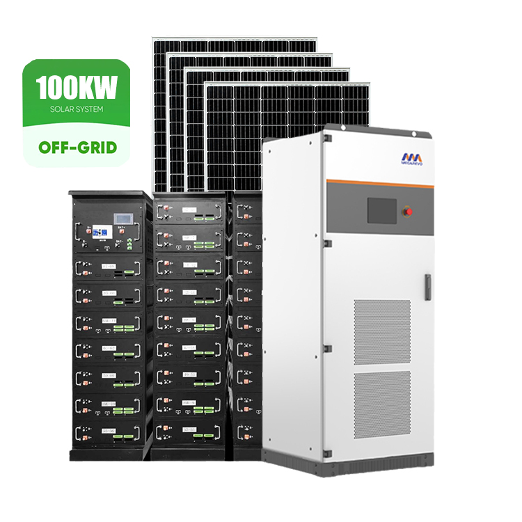 100kw off Grid Solar System - Energy Dawnice