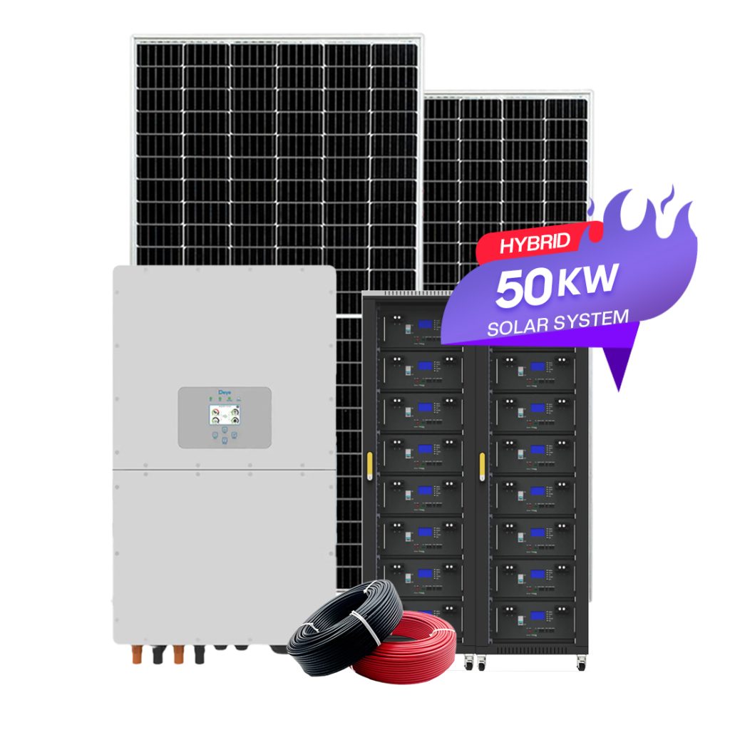50 Kw Hybrid Solar Plant - Energy Dawnice