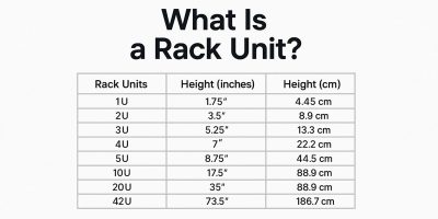 Rack Unit (U): Size, Height & Standard Rack Mount Dimensions Explained